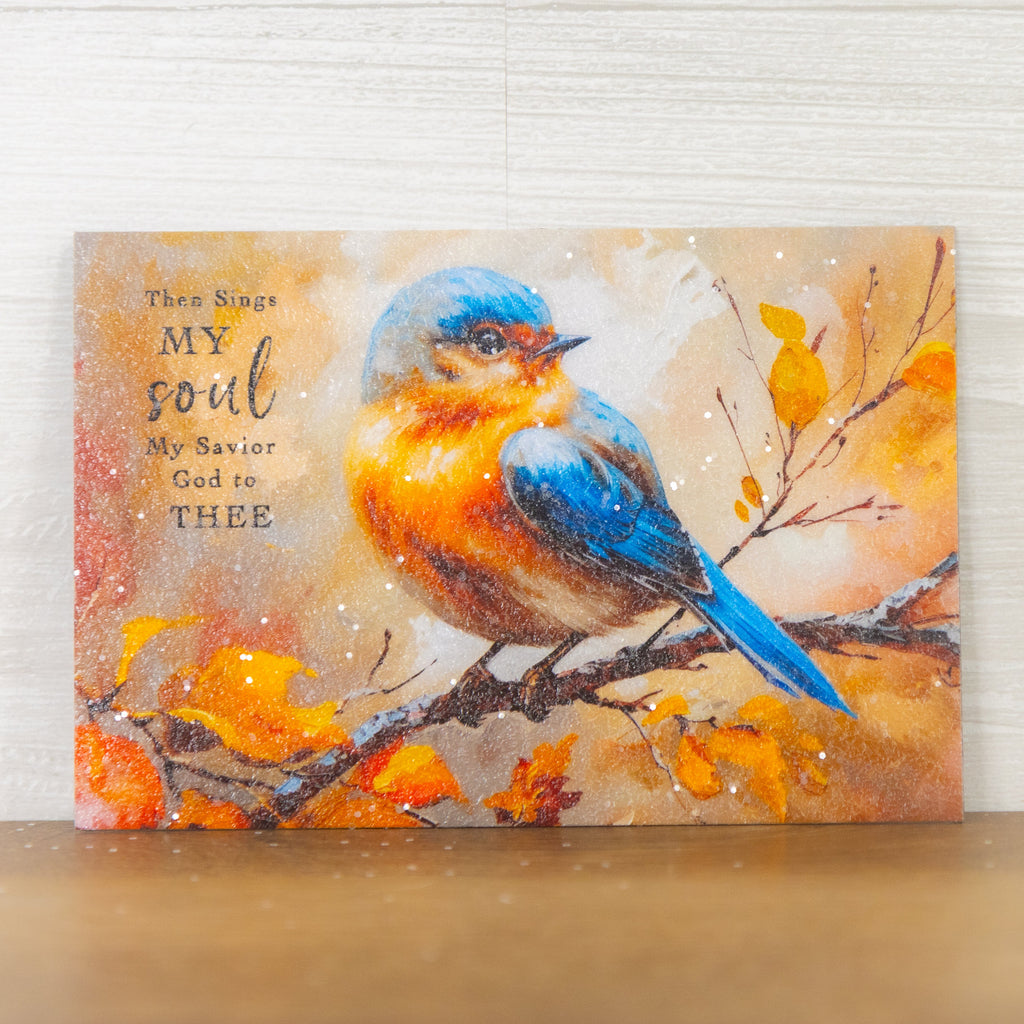 Fall Magnets – Autumn Glittered Art Gifts by Summer Snow – Summer Snow Art