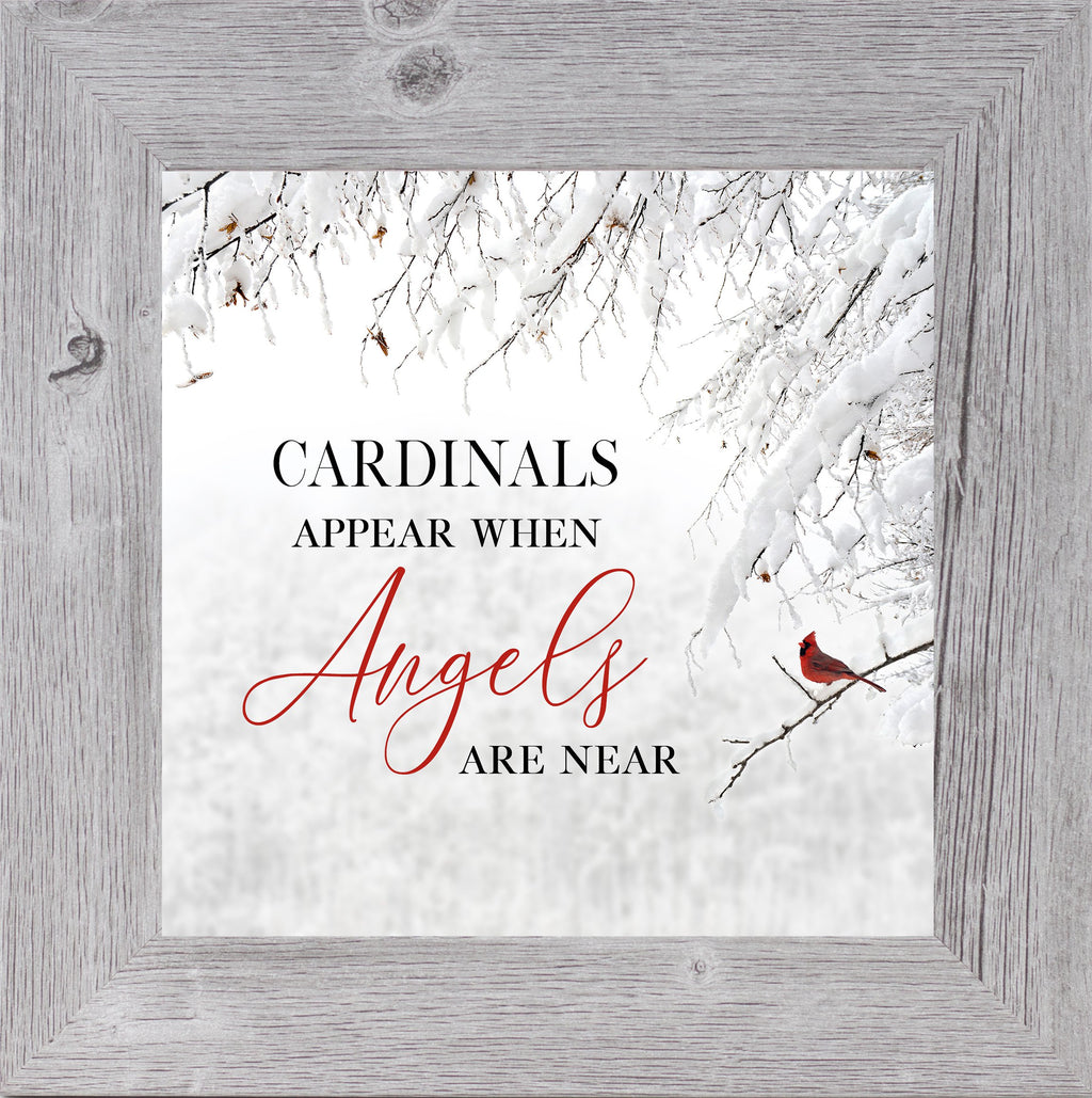 Cardinals Appear When Angels Are Near – Winter Sympathy Art by Summer ...