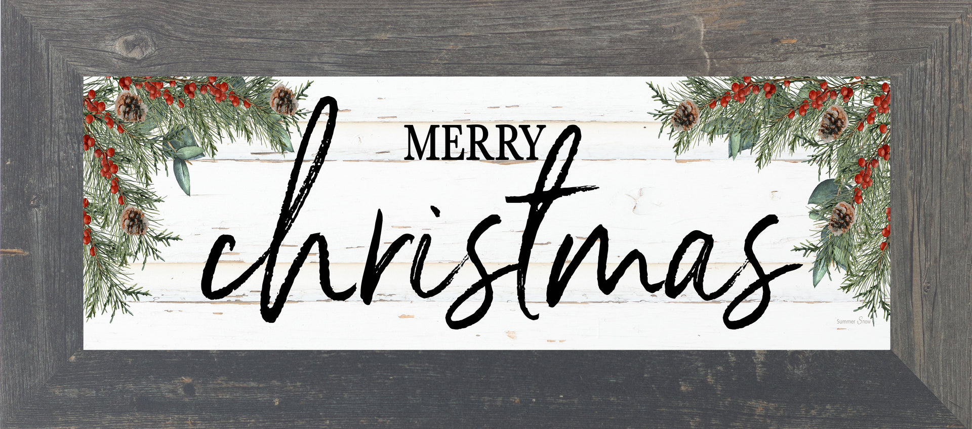 Merry Christmas by Summer Snow SS103654 – Summer Snow Art